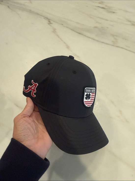 Accessories | Black Baseball Cap With Bama Made A Logo | Poshmark